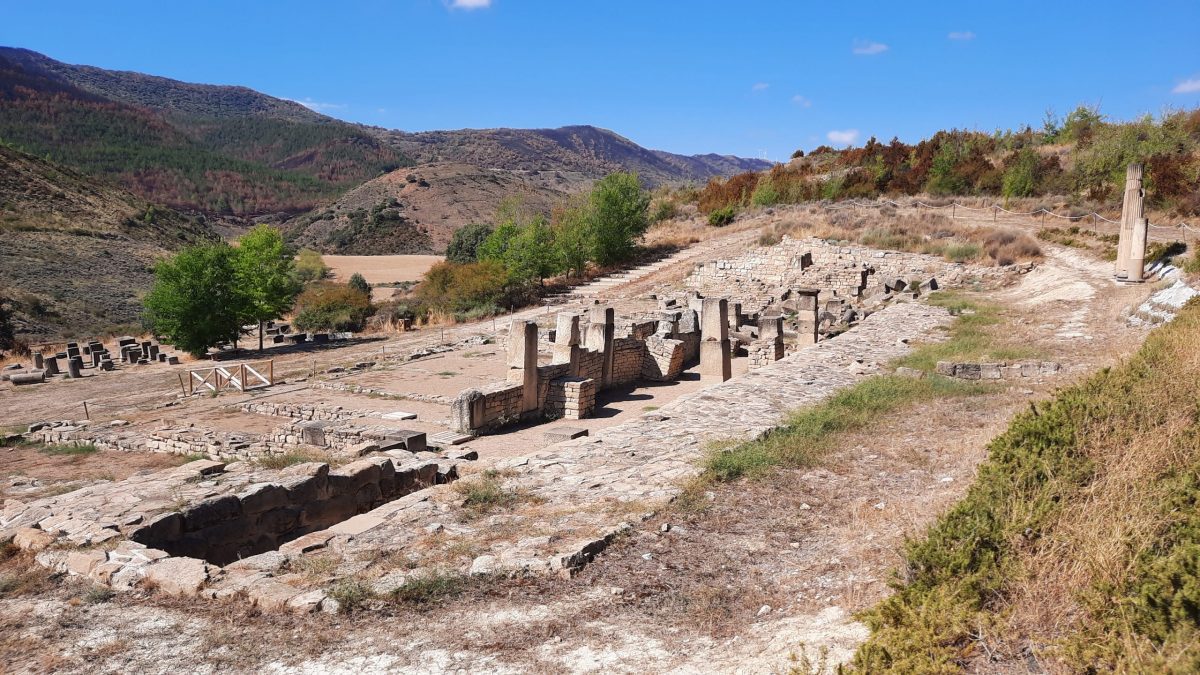 La ciudad romana de Santa Criz de Eslava, en Navarra