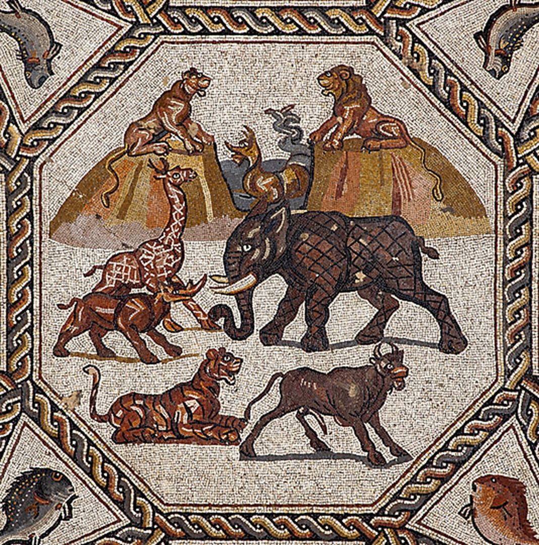 El mosaico romano de Lod, joya musiva de Israel