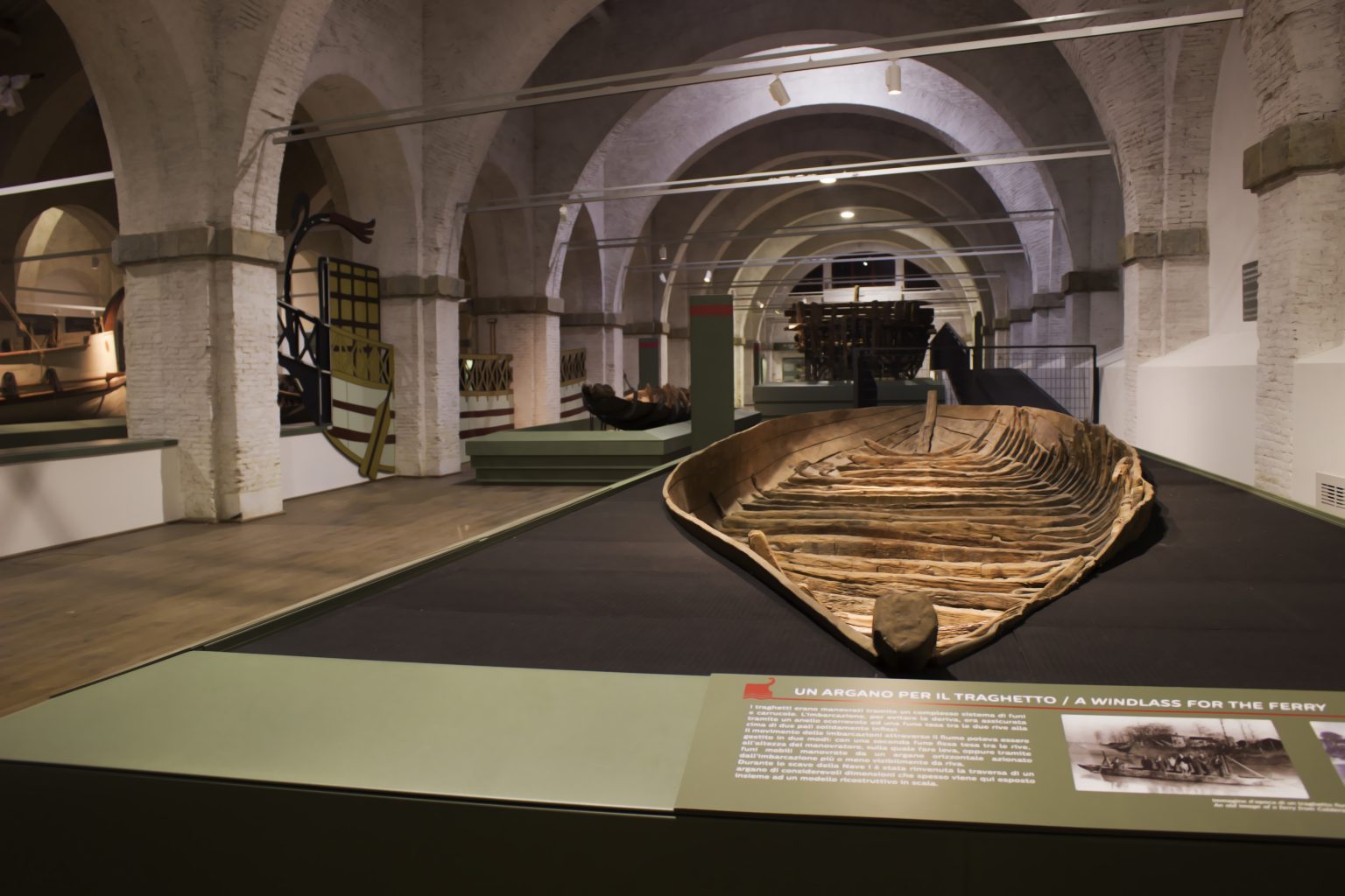 Barcos romanos de Pisa | Museo delle Navi Antiche